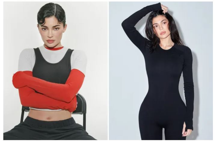 Kylie stans with a daring chop and a sneak peek of the Khy Collection ...